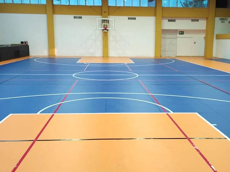 Indoor Basketball Court Flooring - PlasticineMan