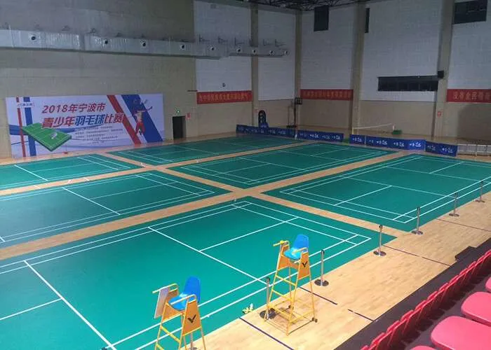 Roll Out Pickleball Court Floor - PlasticineMan